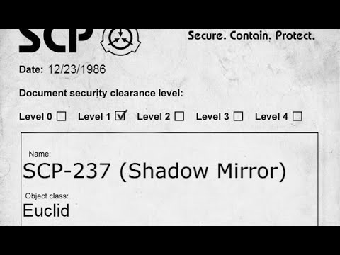 SCP-237: Shadow Mirror I File Title: Echo's of the Abyss - YouTube