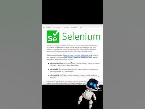 Que es selenium #johamoracode #code #programing #java #tecnology #javastreams #teach #selenium ...