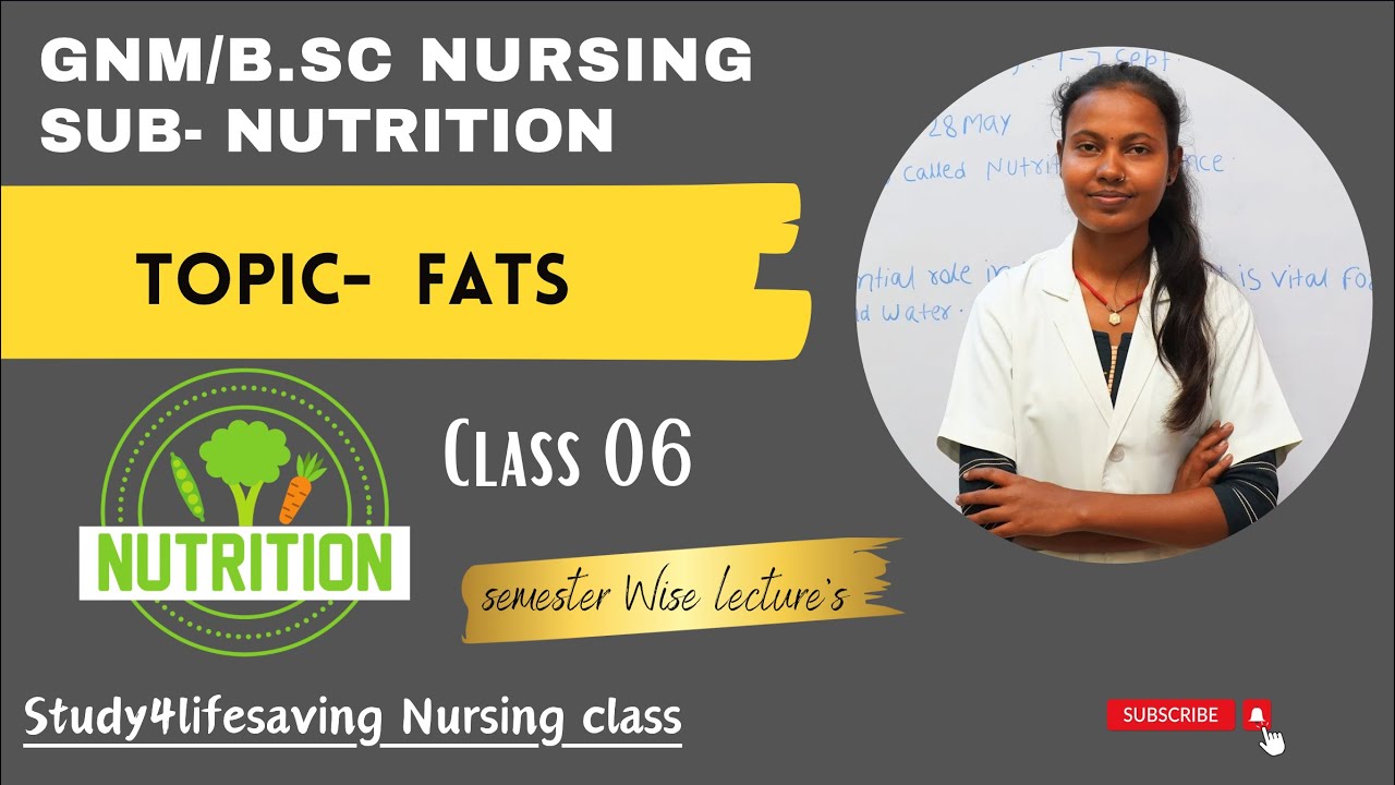FAT | Unit 4 | Nutrition and Dietetics | Bsc Nursing 2nd Semester - YouTube