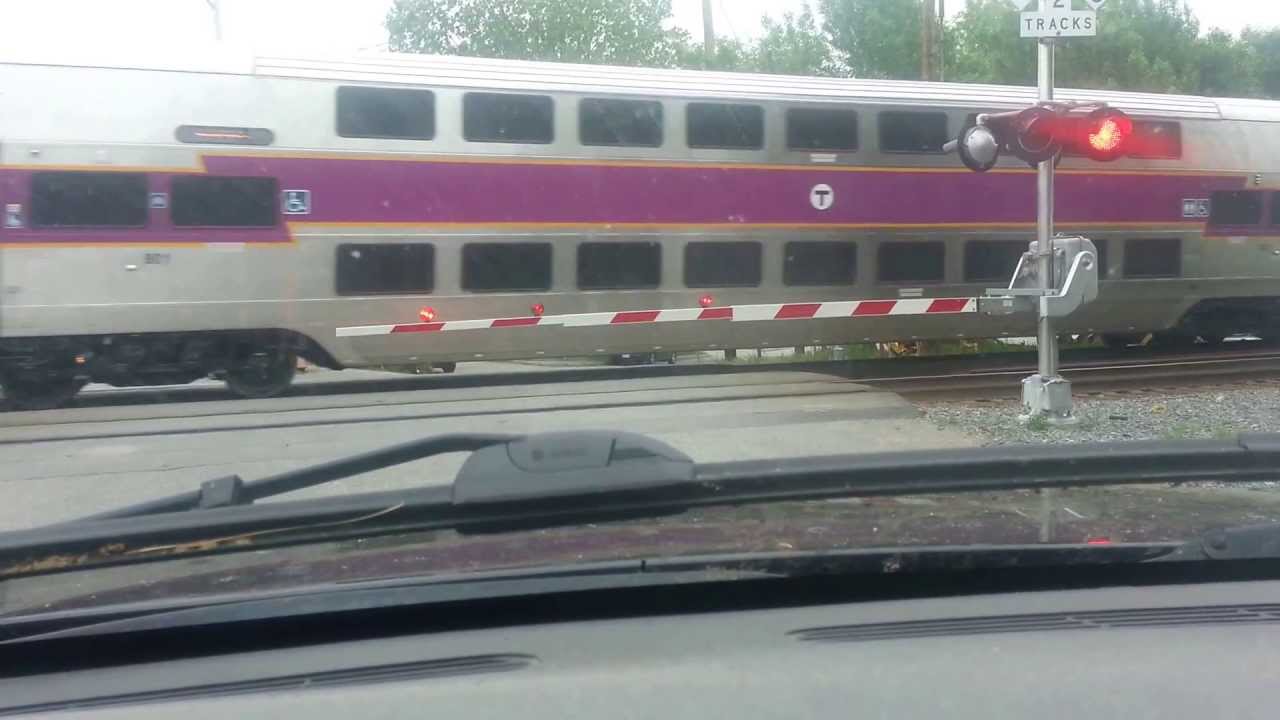 New MBTA bilevel coaches - YouTube