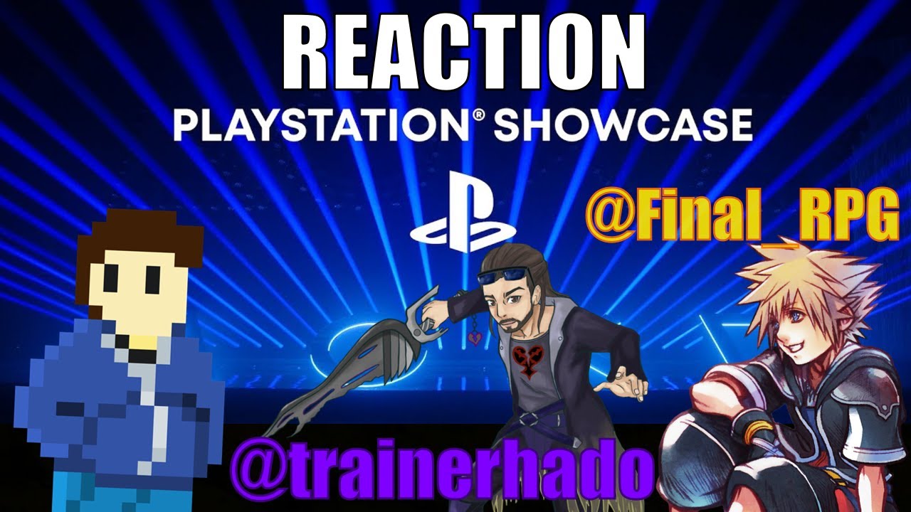 PLAYSTATION SHOWCASE REACTION (Feat. @Final_RPG & @trainerhado) - YouTube