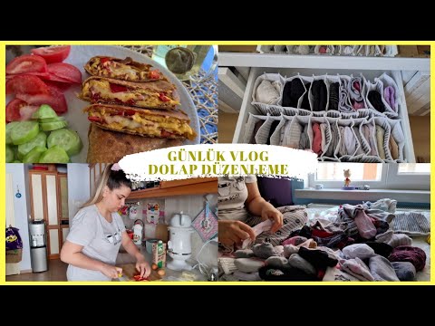 Çekmece Düzenleme, Günlük Vlog Sağlıklı En Lezzetli Kahvaltı