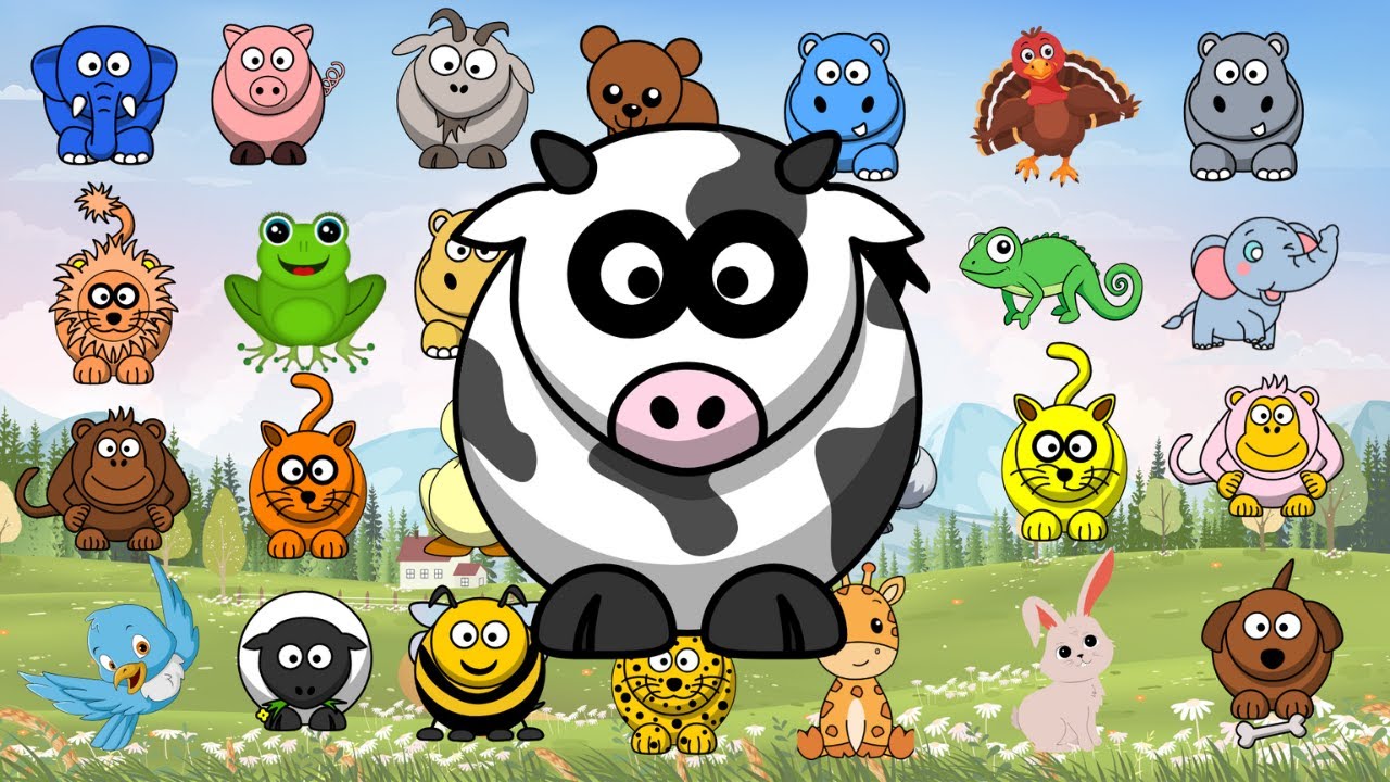 Animal Sounds Song for Kids | Nursery Rhymes| Tunes TV - YouTube