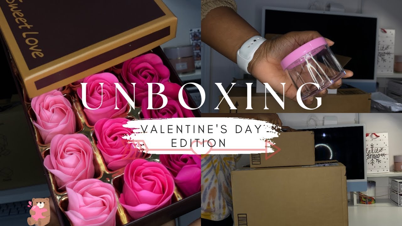 VLOGS Day 2 | Unboxing Haul | Valentine's Day Prep | BTS - YouTube
