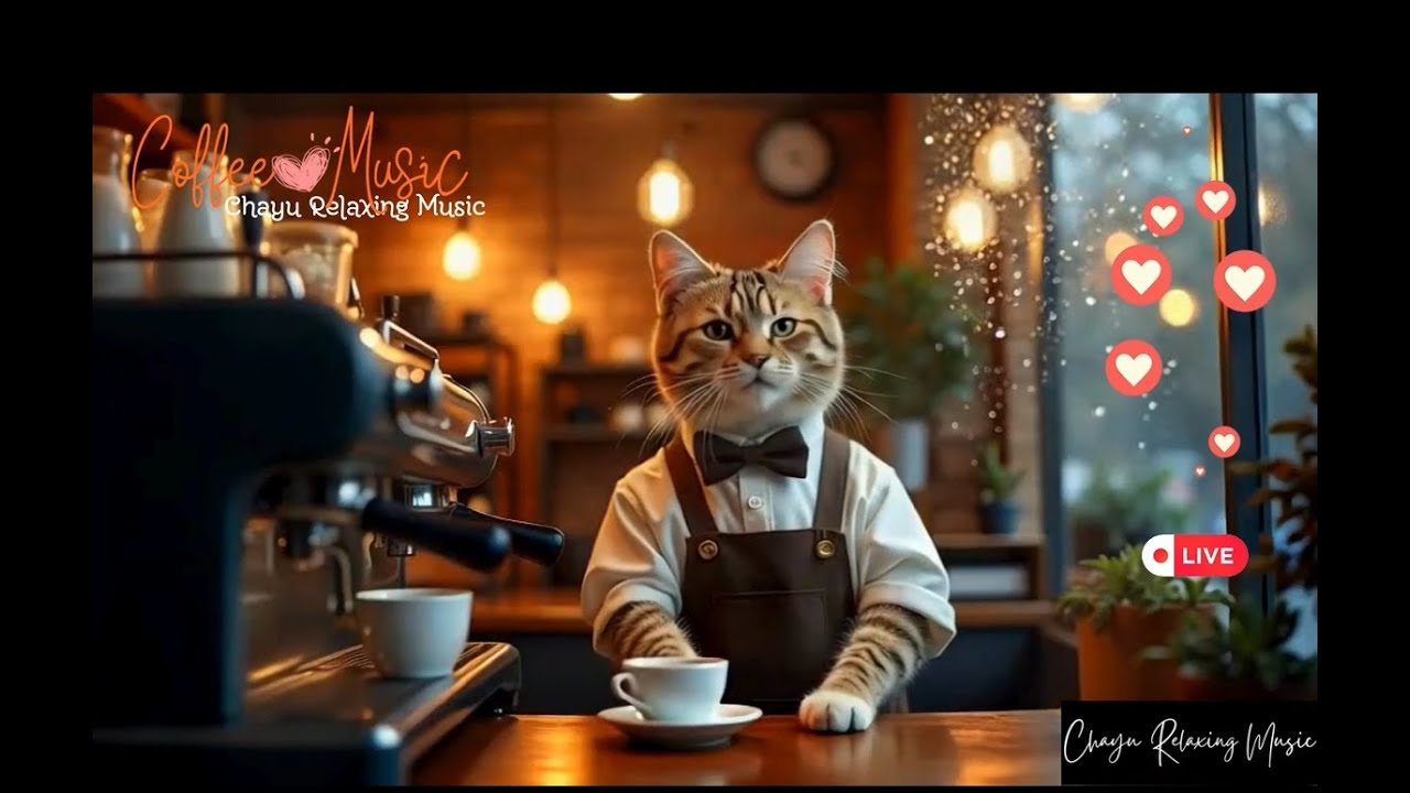 Relaxing music for the afternoon #23 Cute coffee/music/chill/coffee ...