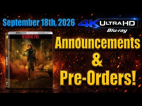 New 4K UHD Blu-ray Announcements & Pre-Orders for September 18th, 2026! 