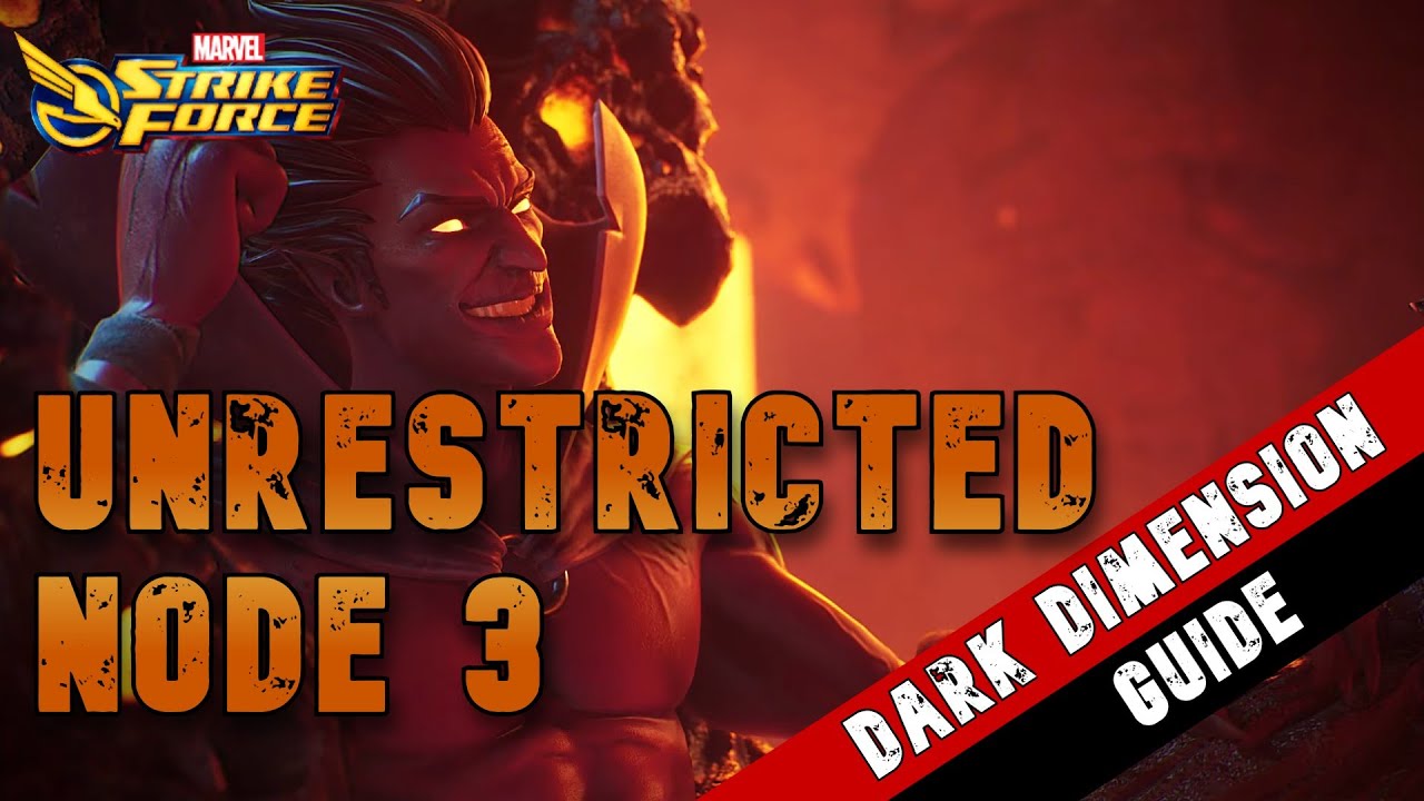 Dark Dimension 7 - Node 3 Walkthrough | Marvel Strike Force - YouTube