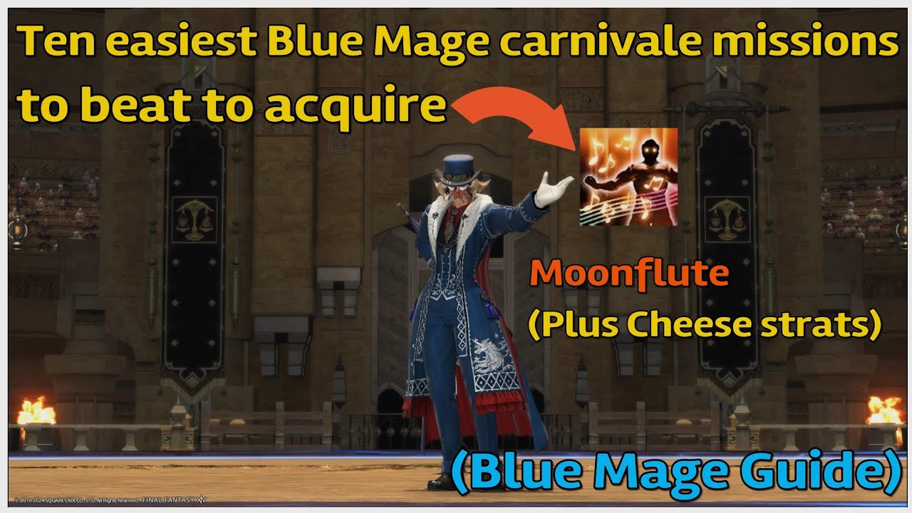 How to acquire Blue Mage spell Moonflute - YouTube