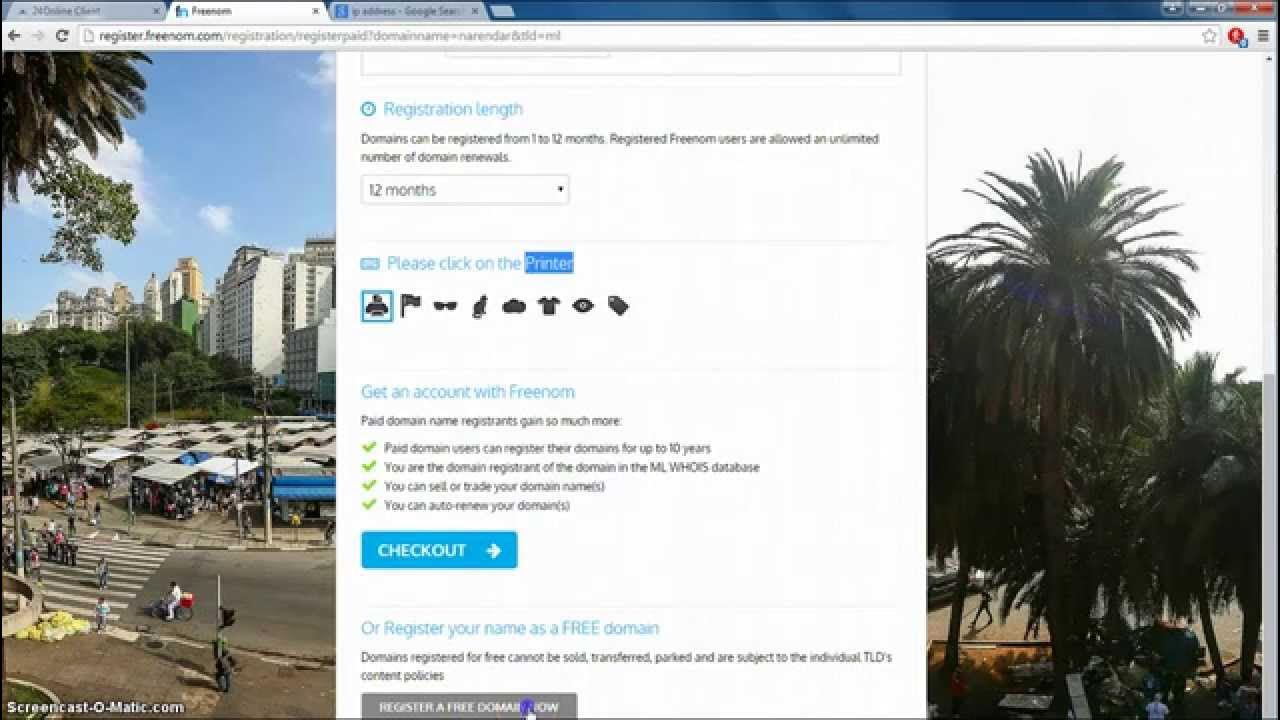 how to create free domain name by using freenom - YouTube