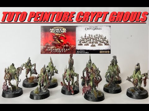 Tuto Peinture - Crypt Ghouls - Warhammer Age of Sigmar - YouTube
