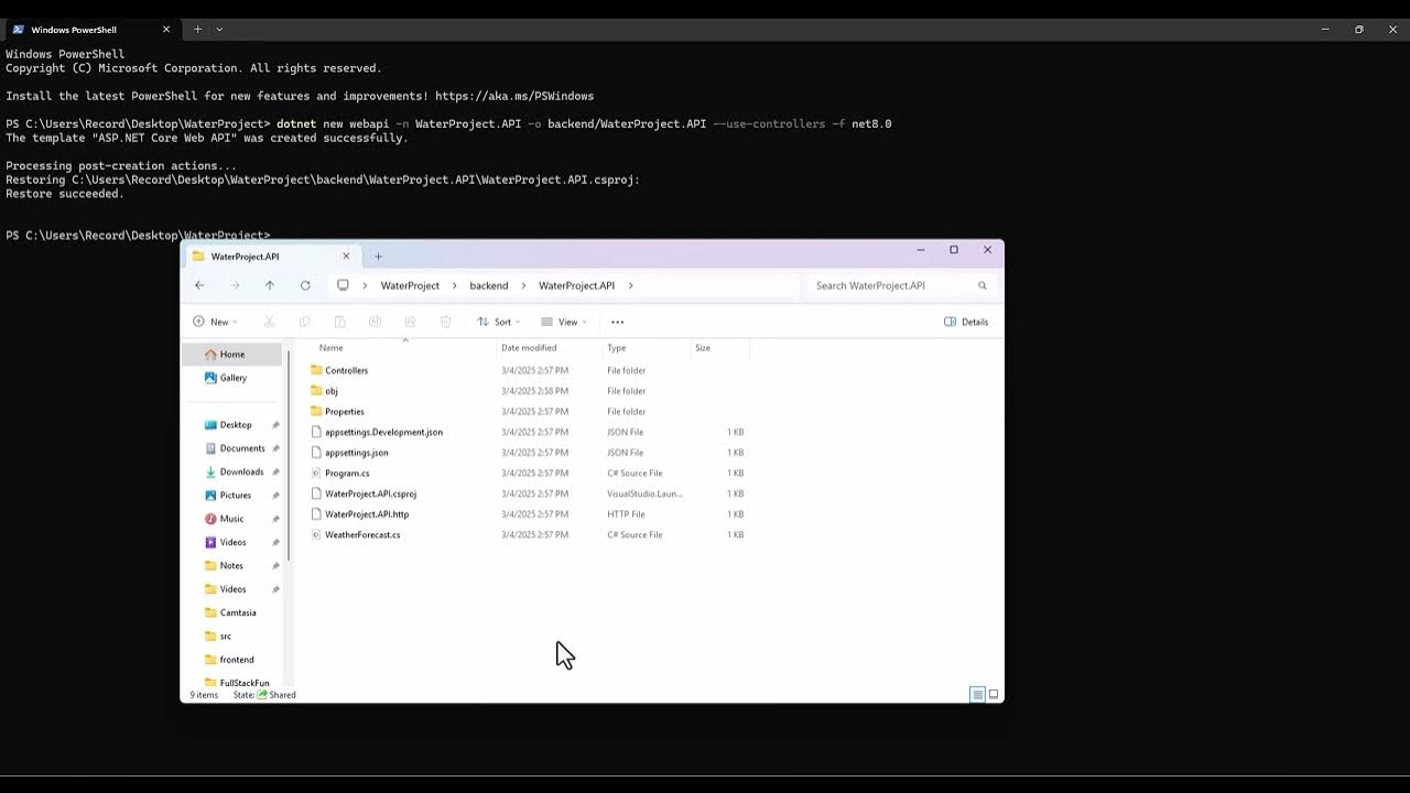 (React & .NET) Water Project - Phase 01 - 02 - Setup - YouTube
