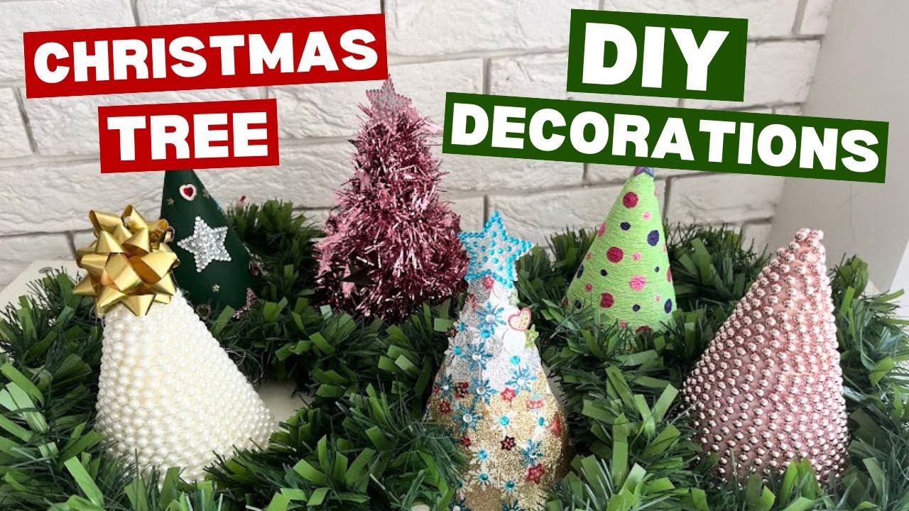 6 Easy DIY Christmas Tree Decorations - YouTube