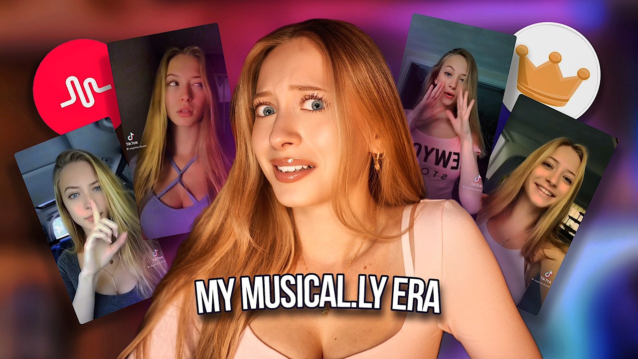 Reacting to my CRINGE Musical.ly era - YouTube