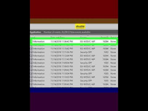 How to Check an IIS Event Log on Windows - YouTube
