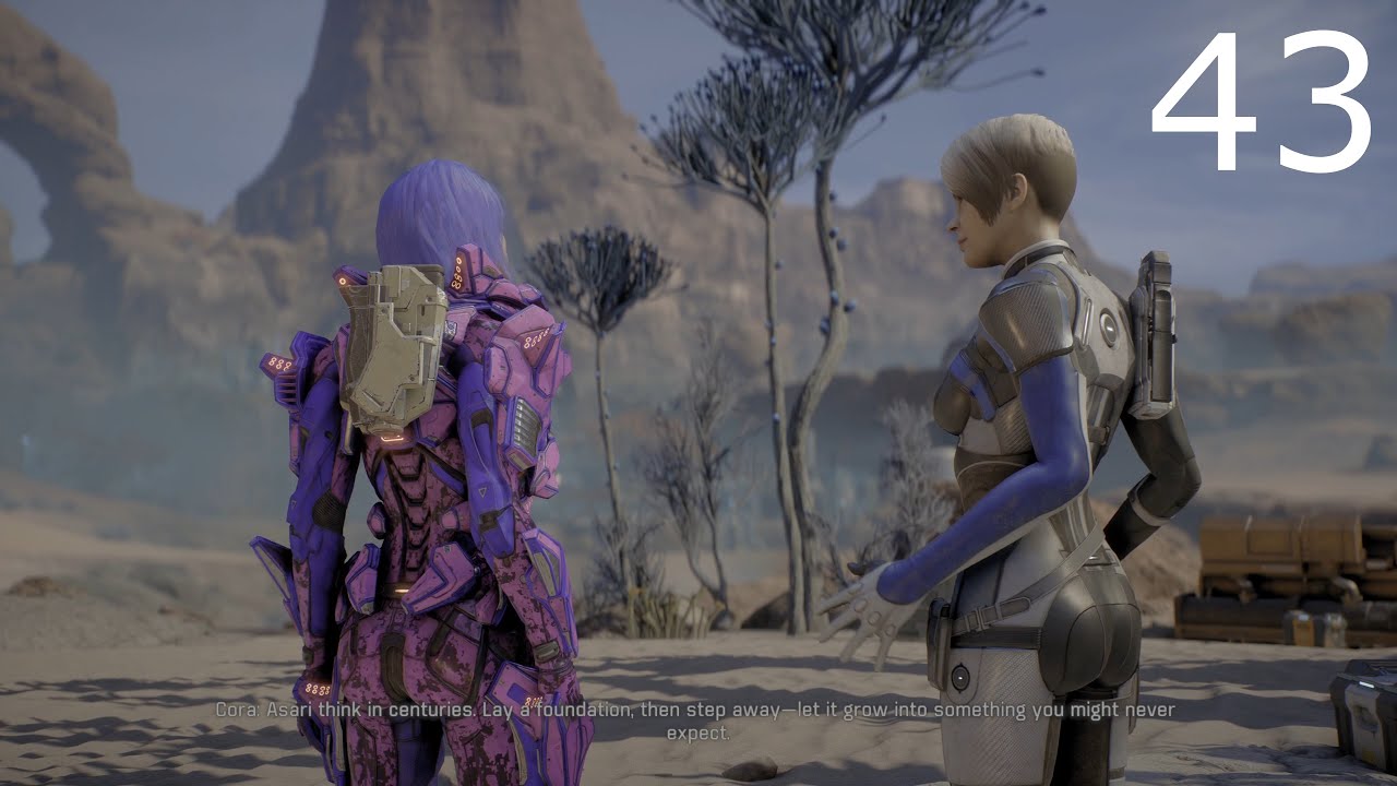 Mass Effect Andromeda Part 43 Liams Scavenger Debris Field - YouTube