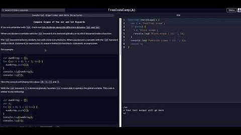 FreeCodeCamp - 2 ES6 - Javascript Algorithms & Data Structures - YouTube