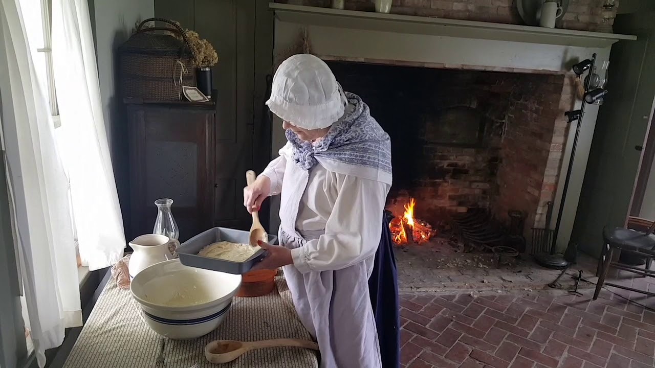Hearth Cooking 101: Part 2, Making the Cake - YouTube