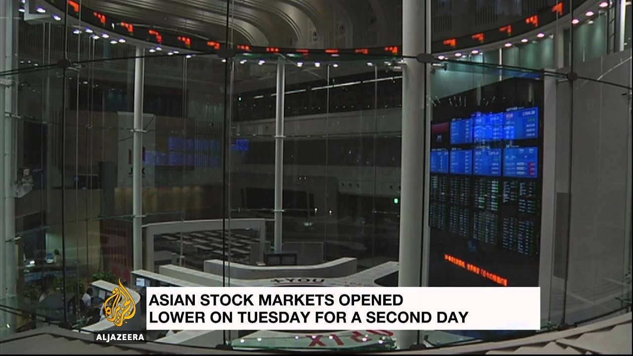 China extends its Black Monday stocks selloff - YouTube