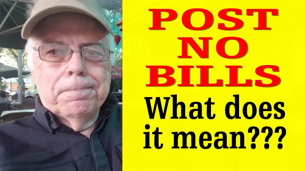 Signs Stuck to Everything in Saigon -- the meaning of Post No Bills ...