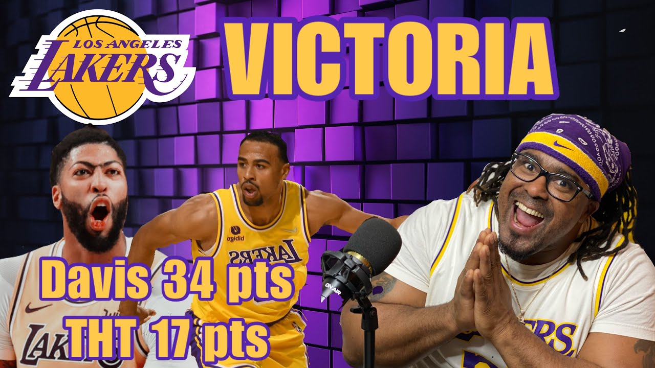 🔥🔥🔥VICTORIA🔥🔥🔥 LAKERS 114 SPURS 106 Anthony Davis 34 pts , Horton ...