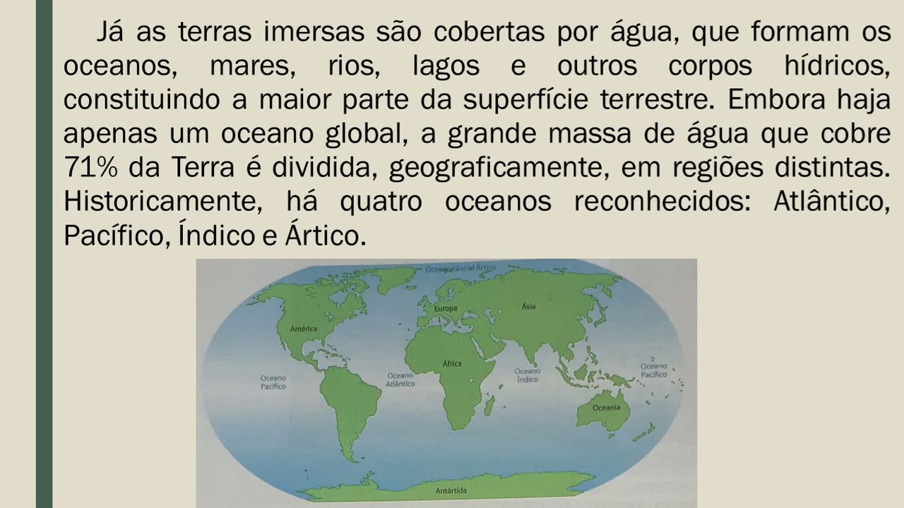 Atividade Continentes E Oceanos 5o Ano - FDPLEARN