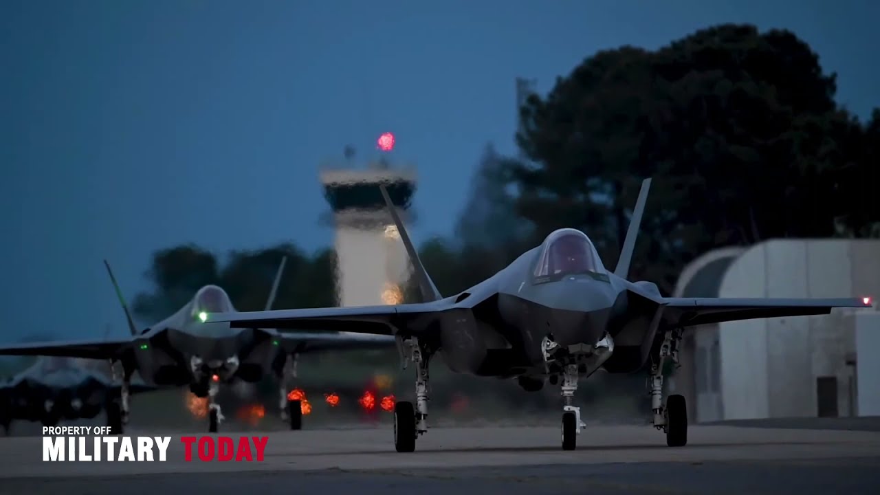 incredible U.S. Air Force F-35 fighter aircraft arrived at Mont-de ...