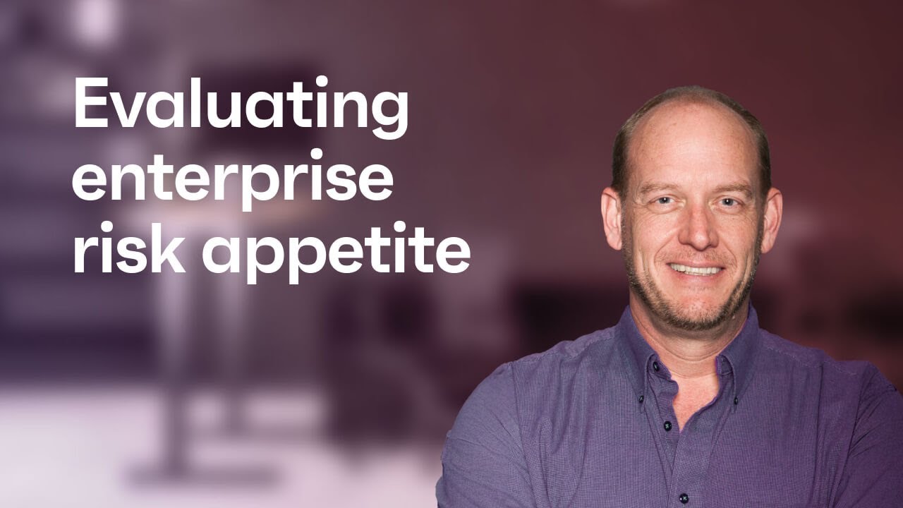 How to evaluate enterprise risk appetite, Mike Riemer, Field CISO ...