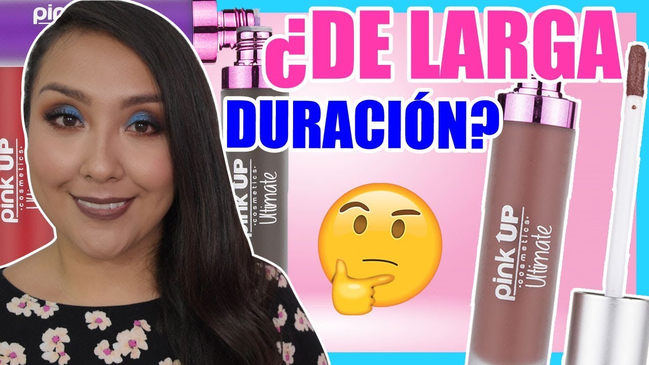 LABIAL PINK UP COSMETICS ULTIMATE | Reseña | Nadia Elias - YouTube