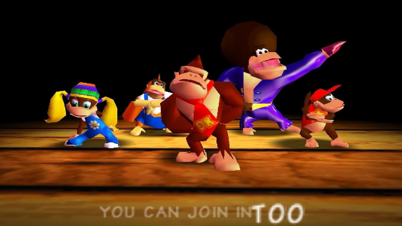 Proyect64 Nintendo N64 Donkey Kong Dance - YouTube