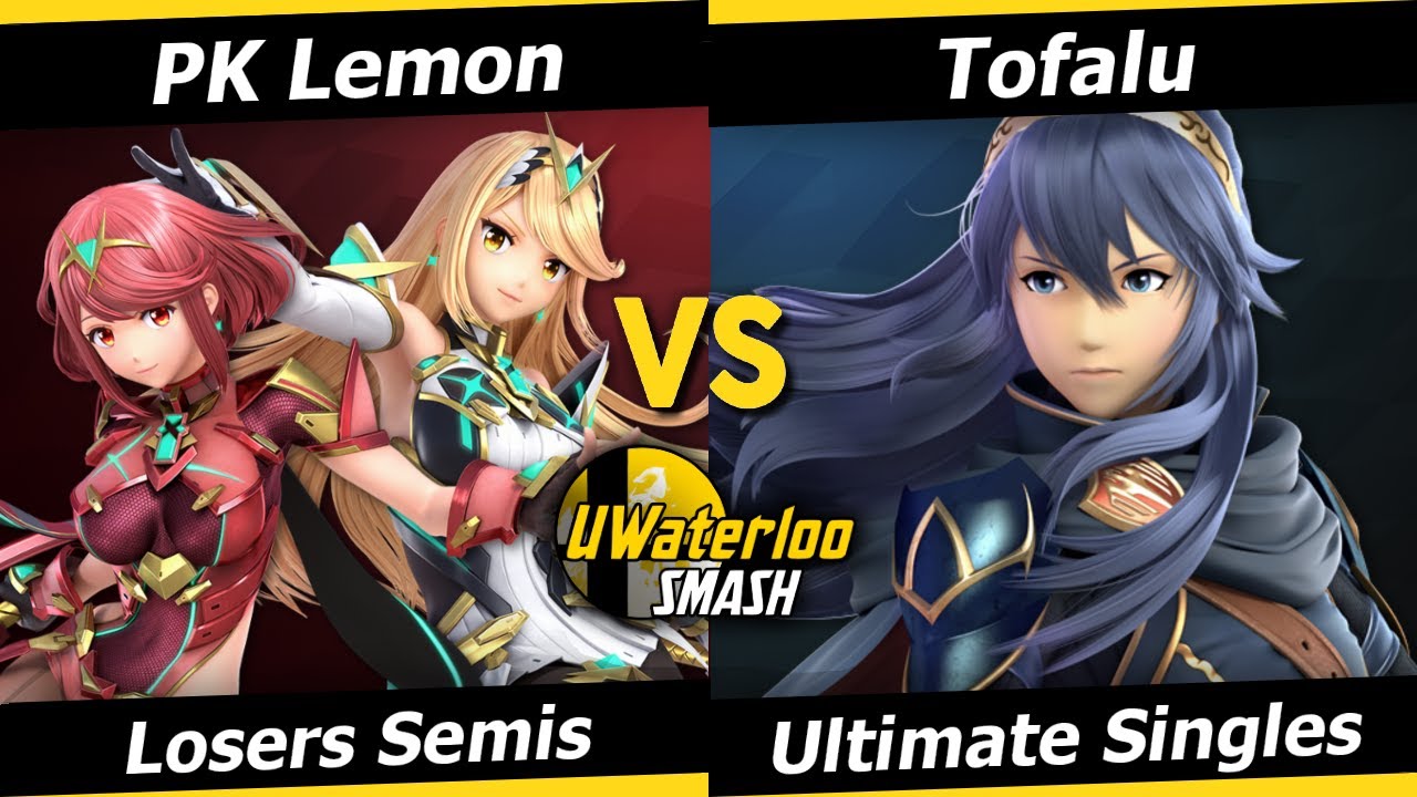UWaterloo SSBU [W24w10] Losers Semis - PK Lemon (Pyra & Mythra) vs ...
