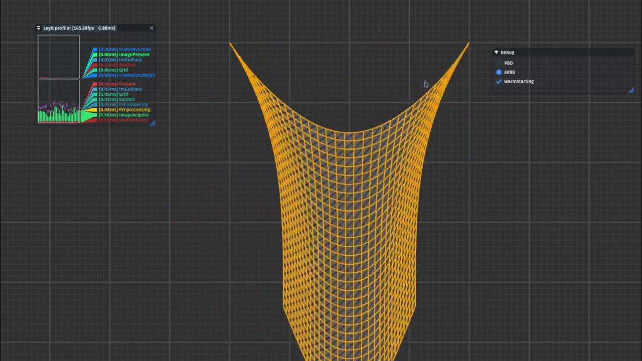 Playing with Vertex Block Descent (AVBD) - YouTube
