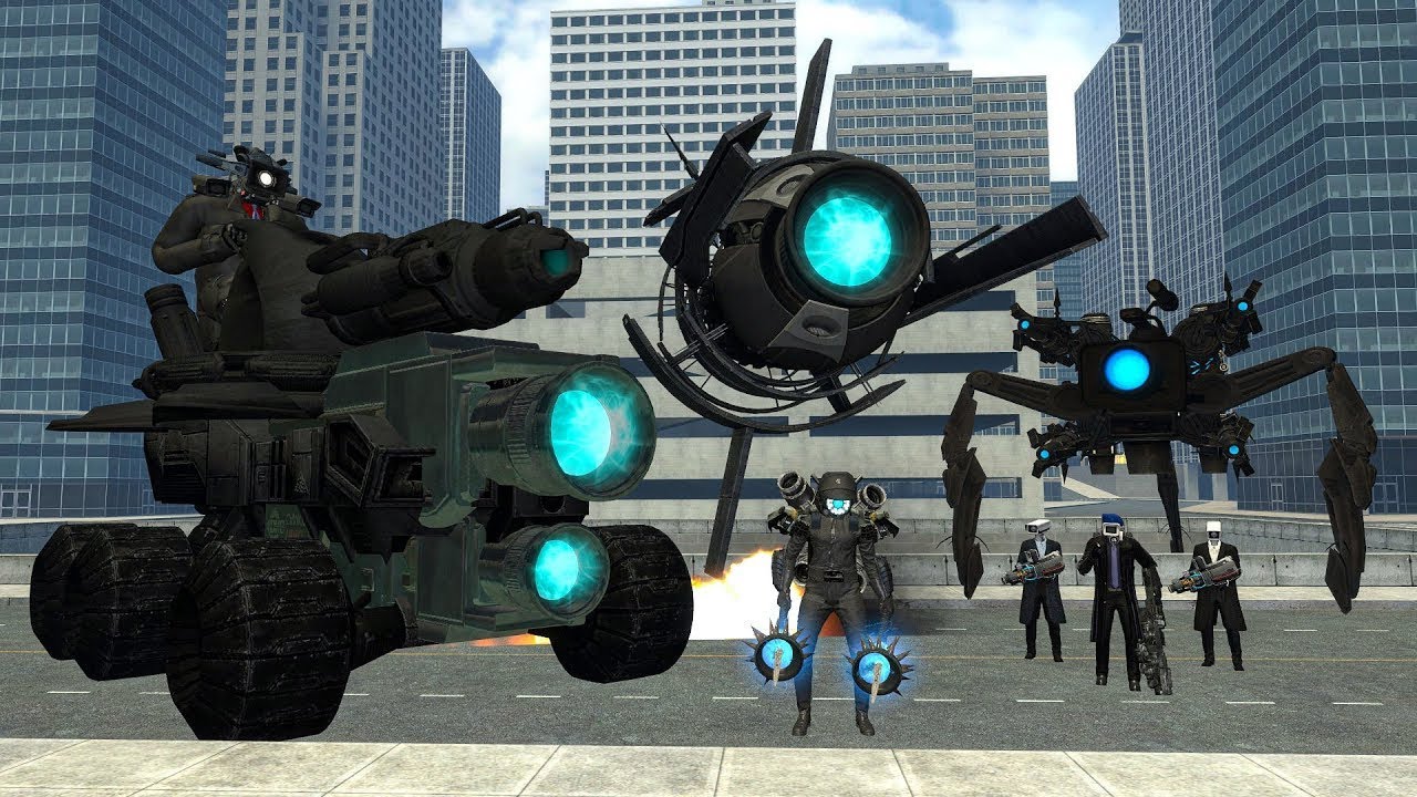 NEW UPGRADED PLASMA CAMERA CAR + NEW UPGRADED ORBITAL CAMERA VS SKIBIDI ...