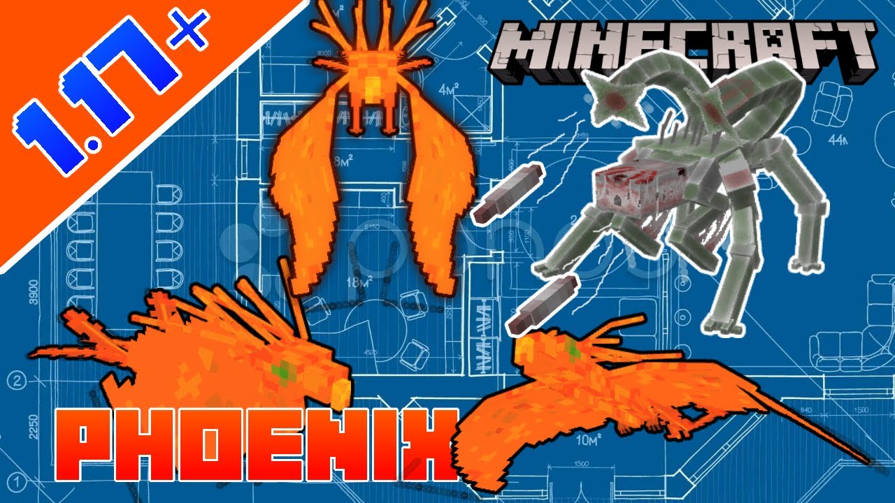 I Added The PHOENIX Mob To Minecraft!! | Raboy's Mobs Addon V1.6.2 ...