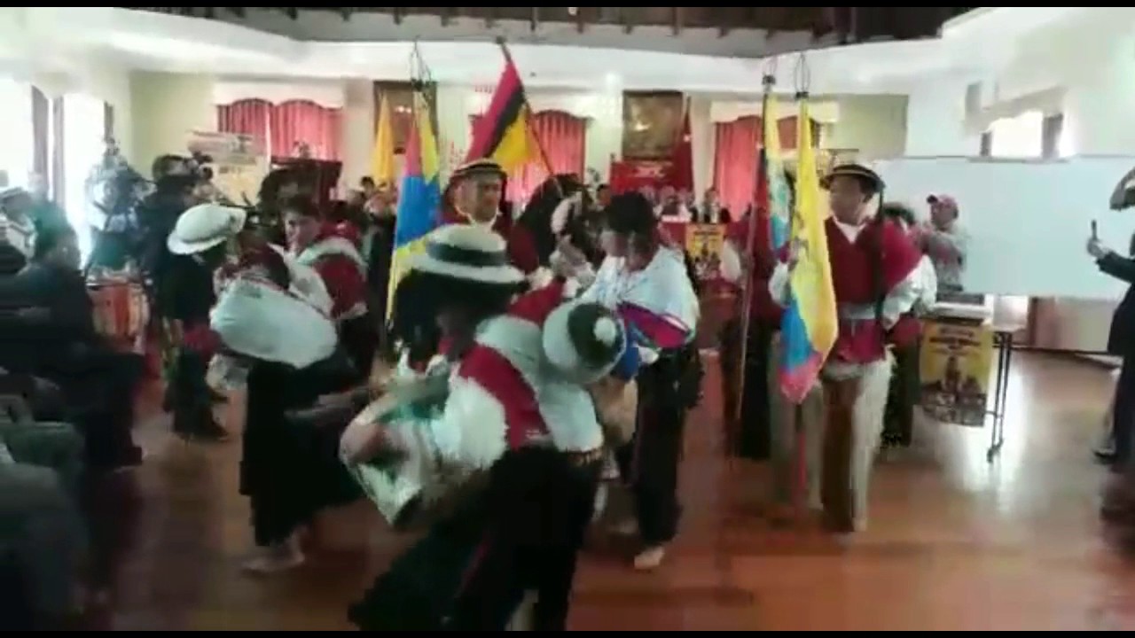 DANZA "KURIÑAN" Presentación en el GAD DE COLTA (Lanzamientos del PAWKA ...