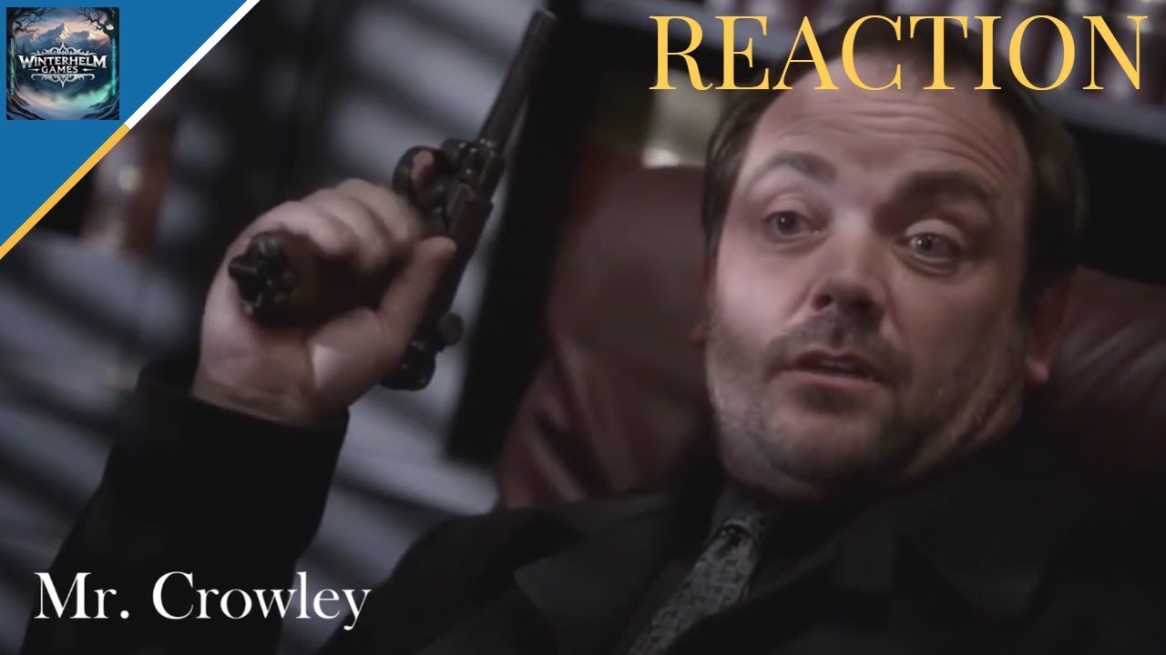 Mr. Crowley Ozzy Cover | Supernatural's Crowley | Reaction - YouTube