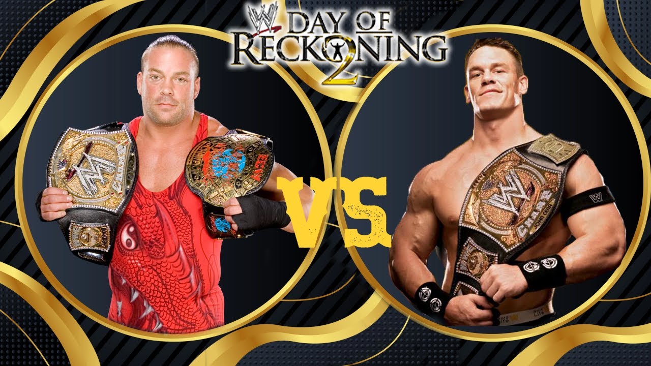 Kodeine's WWE Day of Reckoning 2 V.3 Mod Matches Rob Van Dam vs John ...