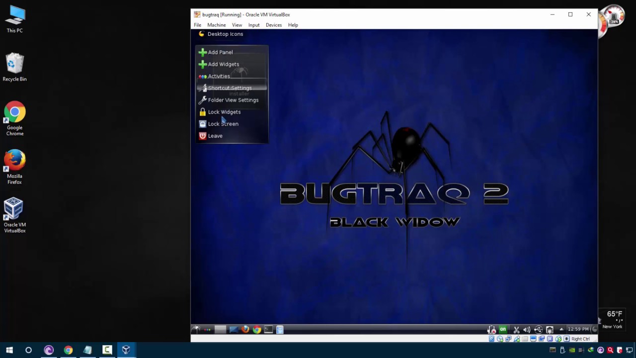 How To Run Bugtraq live in Virtualbox - YouTube