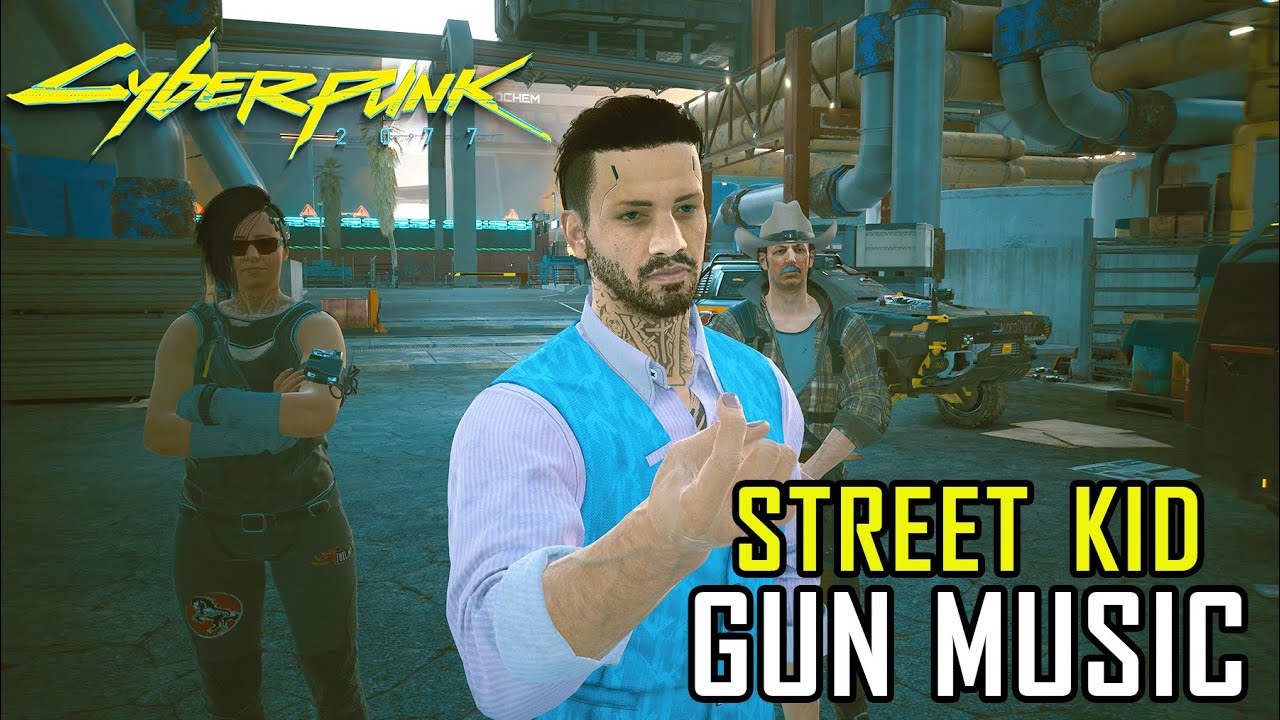 V Tells The Scavengers What's Up - GUN MUSIC Cyberpunk 2077 - YouTube