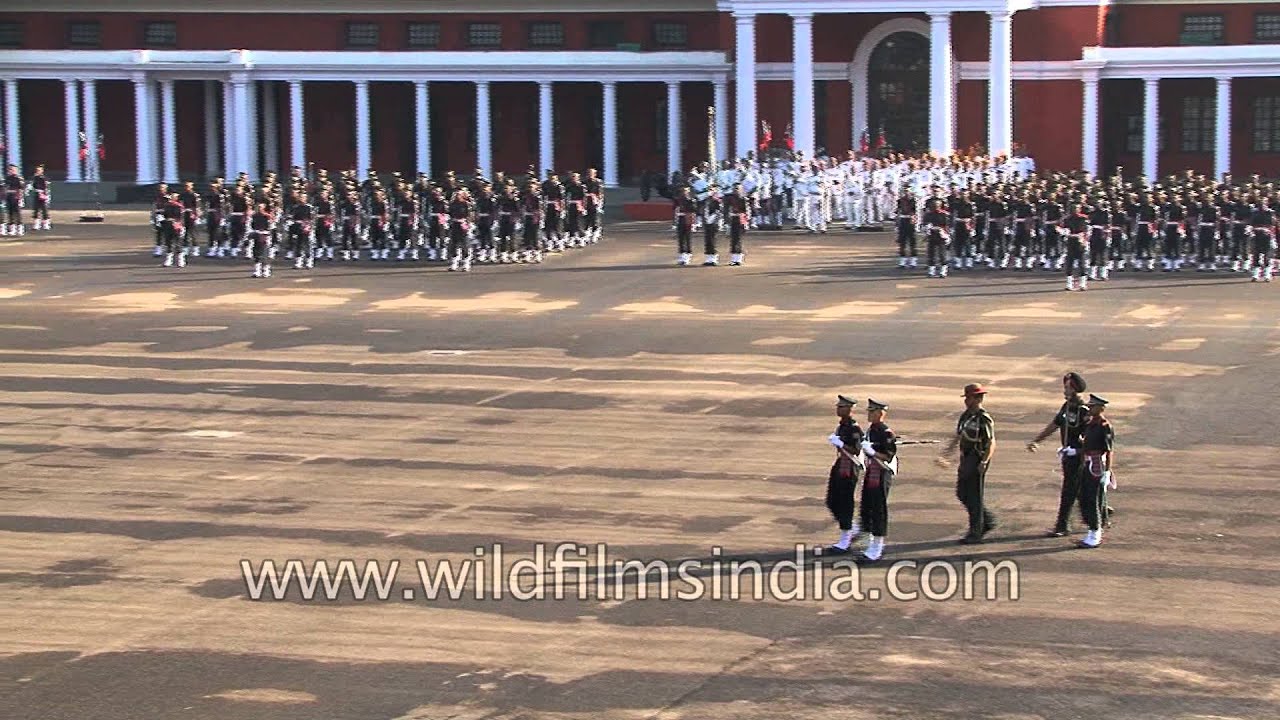 Pride and respect: At the passing out parade - YouTube