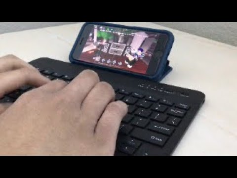 I play Roblox funky Friday with a Bluetooth keyboard lol - YouTube