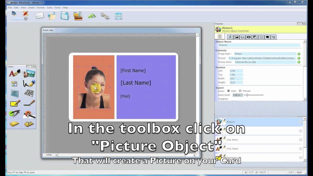 eMedia-CS tutorial 103 ENG - Picture Save in Database - YouTube