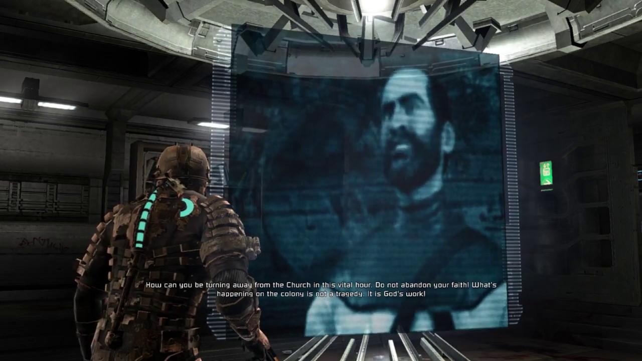 Dead Space - Dr. Challus Mercer Speech - YouTube