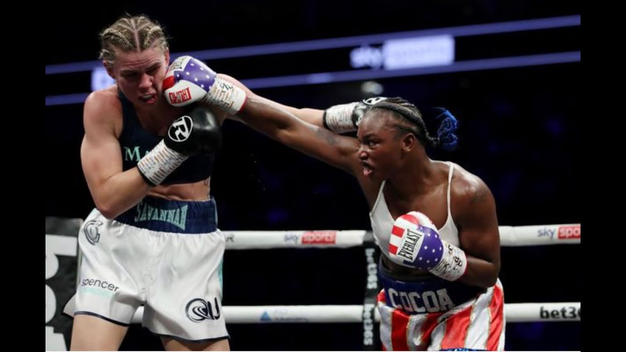 THE G.W.O.A.T CLARESSA SHIELDS OUT CLASS SAVANNA MARSHALL. - YouTube