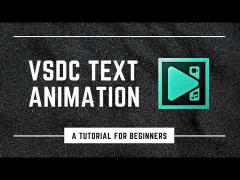 vsdc text animation | vsdc text effects | vsdc free video editor - YouTube