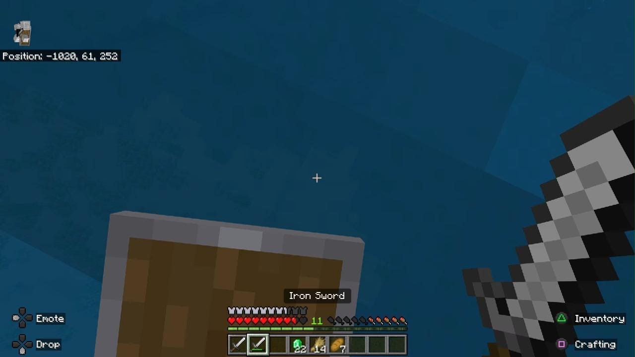 Minecraft part 6 trading and built a nether portal - YouTube