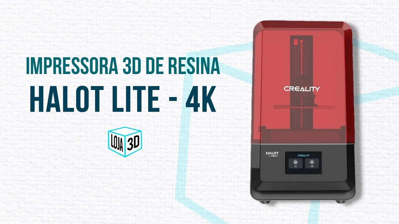 Halot-Lite 4K - Impressão 3D - YouTube