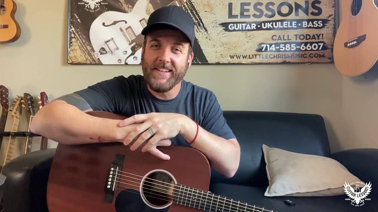 Little Chris Music - Dead Flowers - Strumming Pattern - YouTube