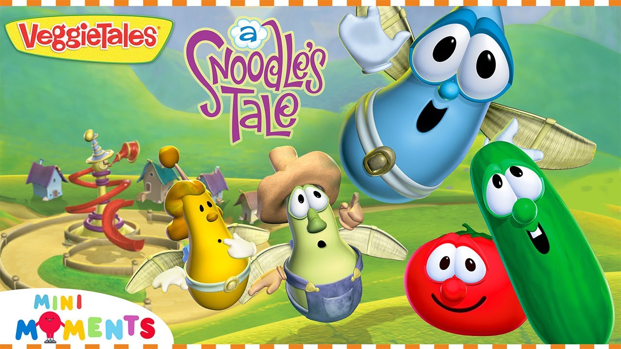 Being Yourself - A Snoodle's Tale ️ 📚 | VeggieTales | Mini Moments ...