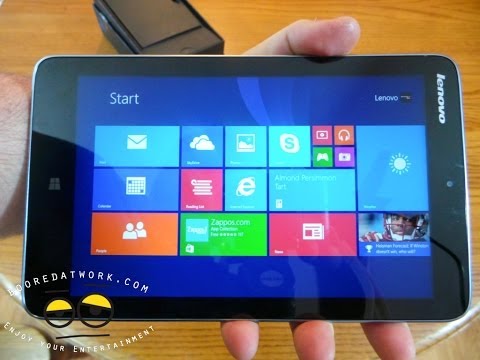 Lenovo Miix 2 8-inch Tablet Unboxing