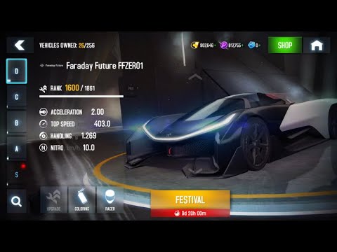Asphalt 8 | LIVE | Faraday Future FF01 #multiplayer #gauntlet #events ...